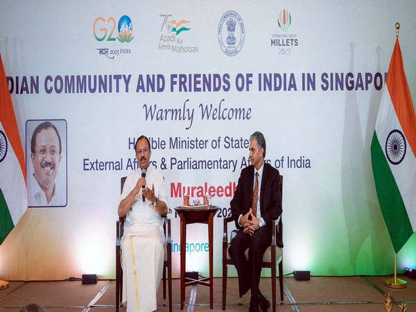 MoS Muraleedharan appreciates Indian community in Singapore for ...