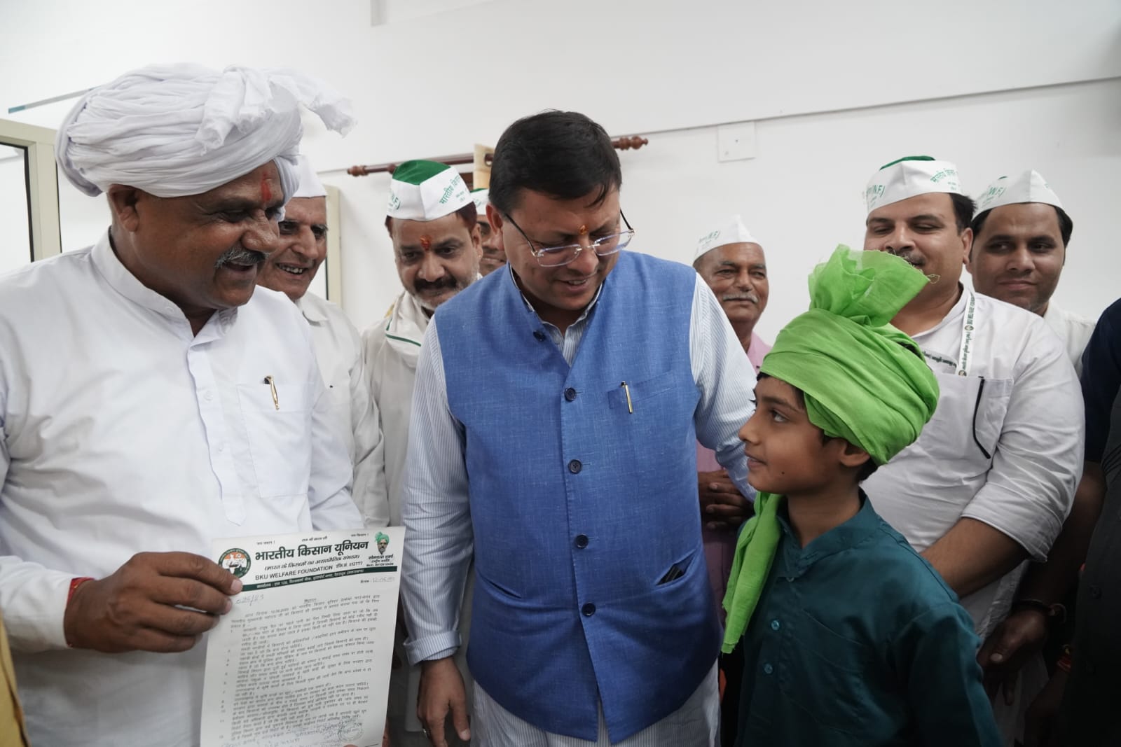 CM Dhami meets people from different areas of Uttarakhand to solve problems