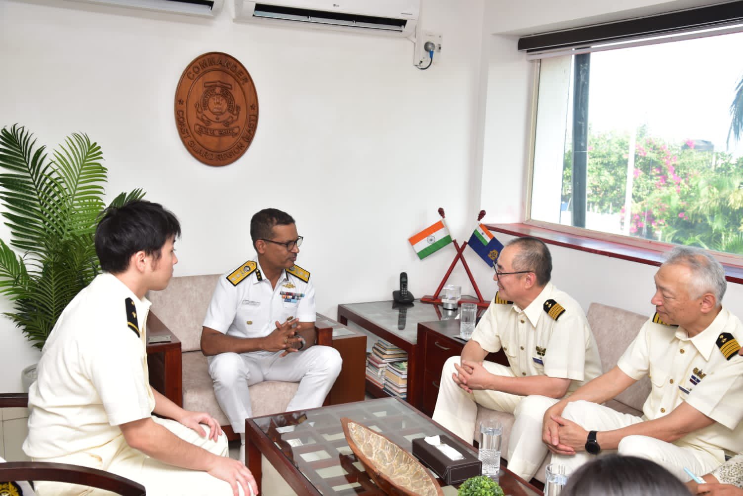 Japan's ship Yashima arrives in Chennai for joint exercise with Indian ...
