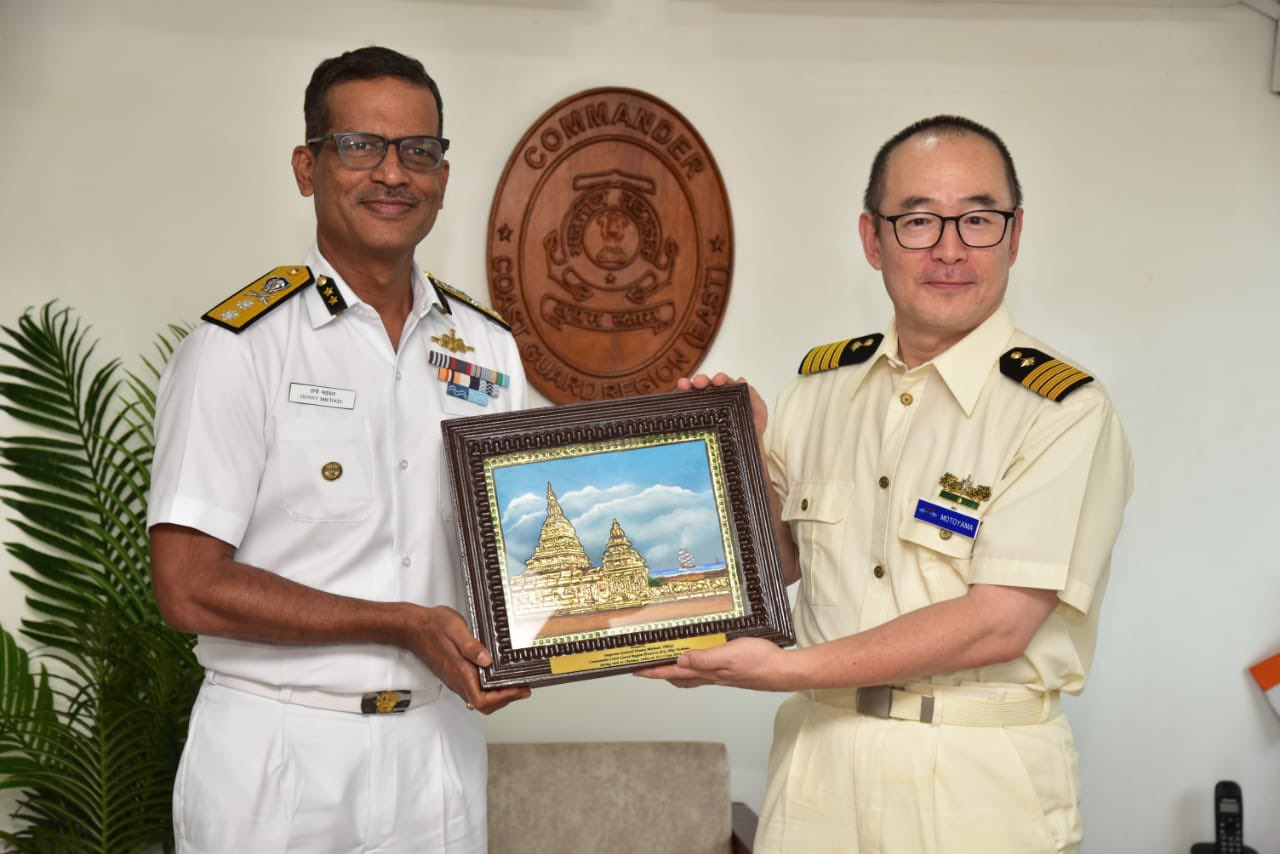 Japan's ship Yashima arrives in Chennai for joint exercise with Indian ...