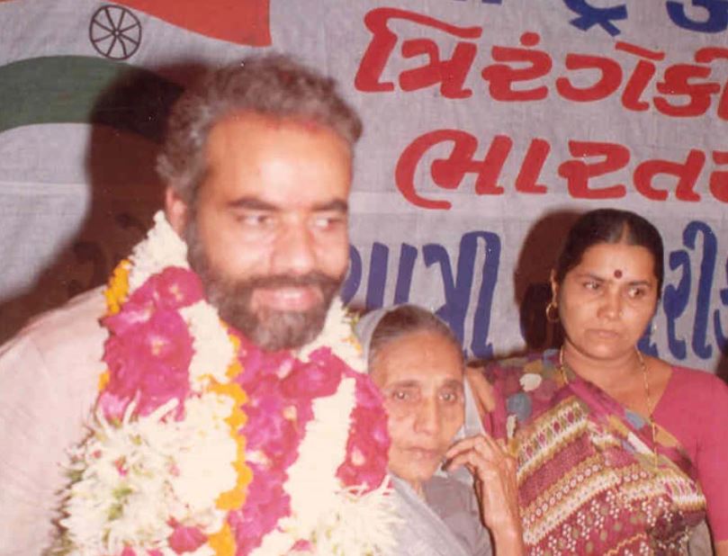 When son Narendra Modi met his Ba on her birthday