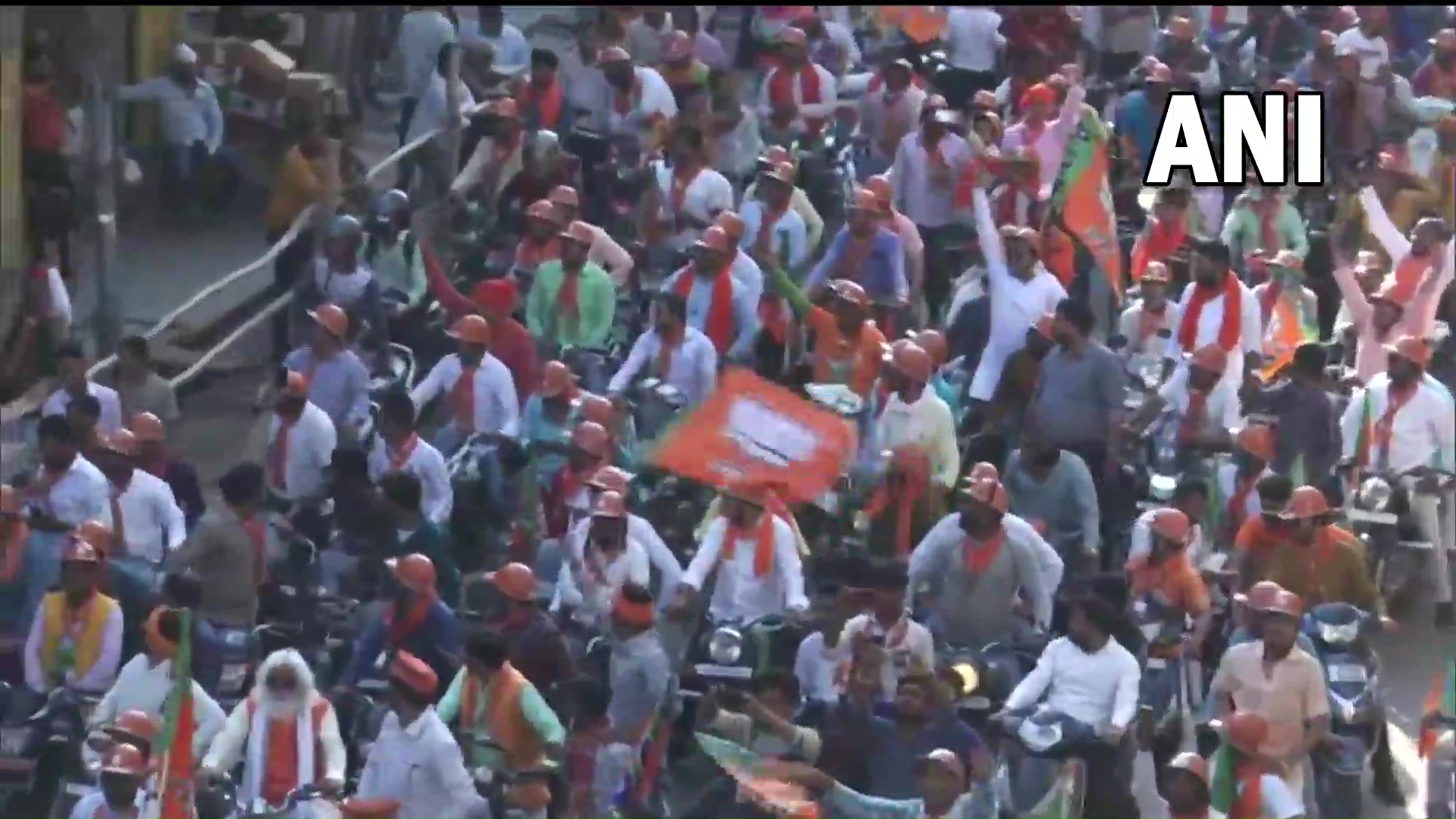 UP Assembly Polls PM Modi Holds Roadshow In His Parliamentary 