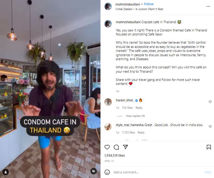 Everything in this cafe is made out of condoms