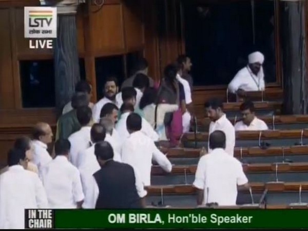 Congress, DMK stage walk out in Lok Sabha on Karnataka developments